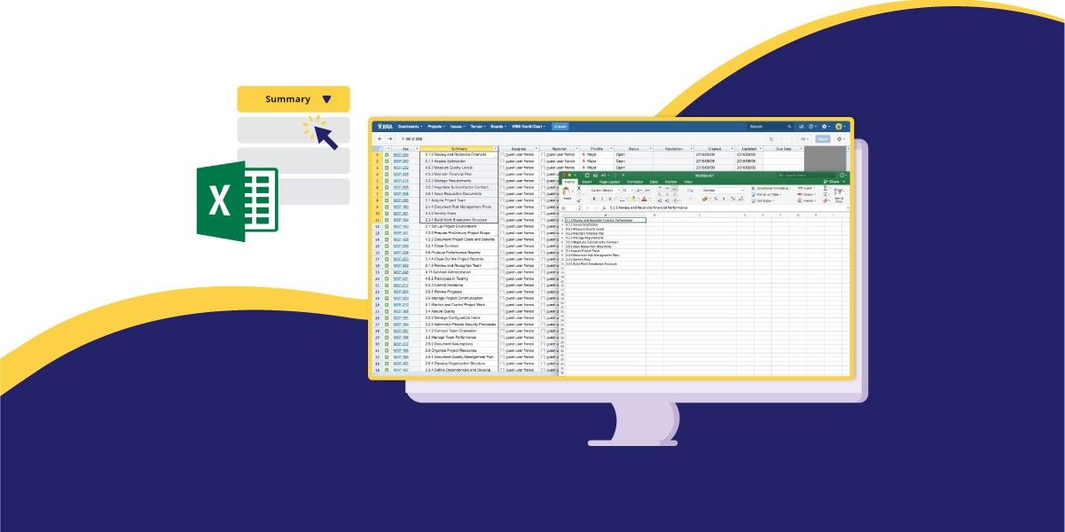 Improved Data Display In Excel Like Bulk Issue Editor For Jira Cloud