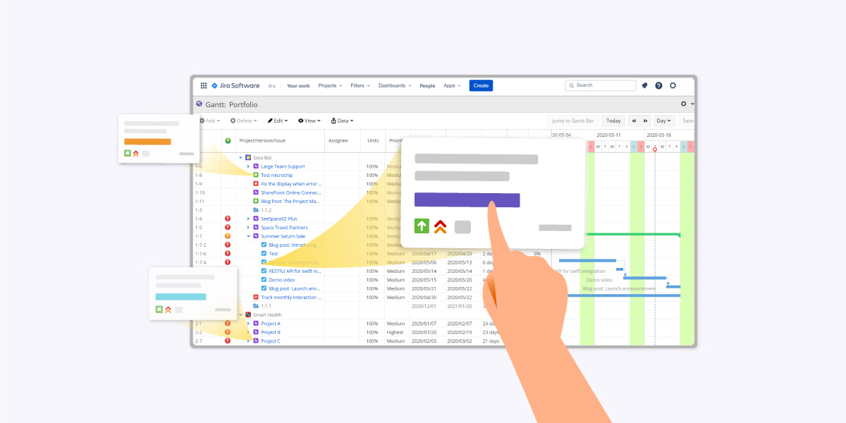 Jira Gantt Chart Project