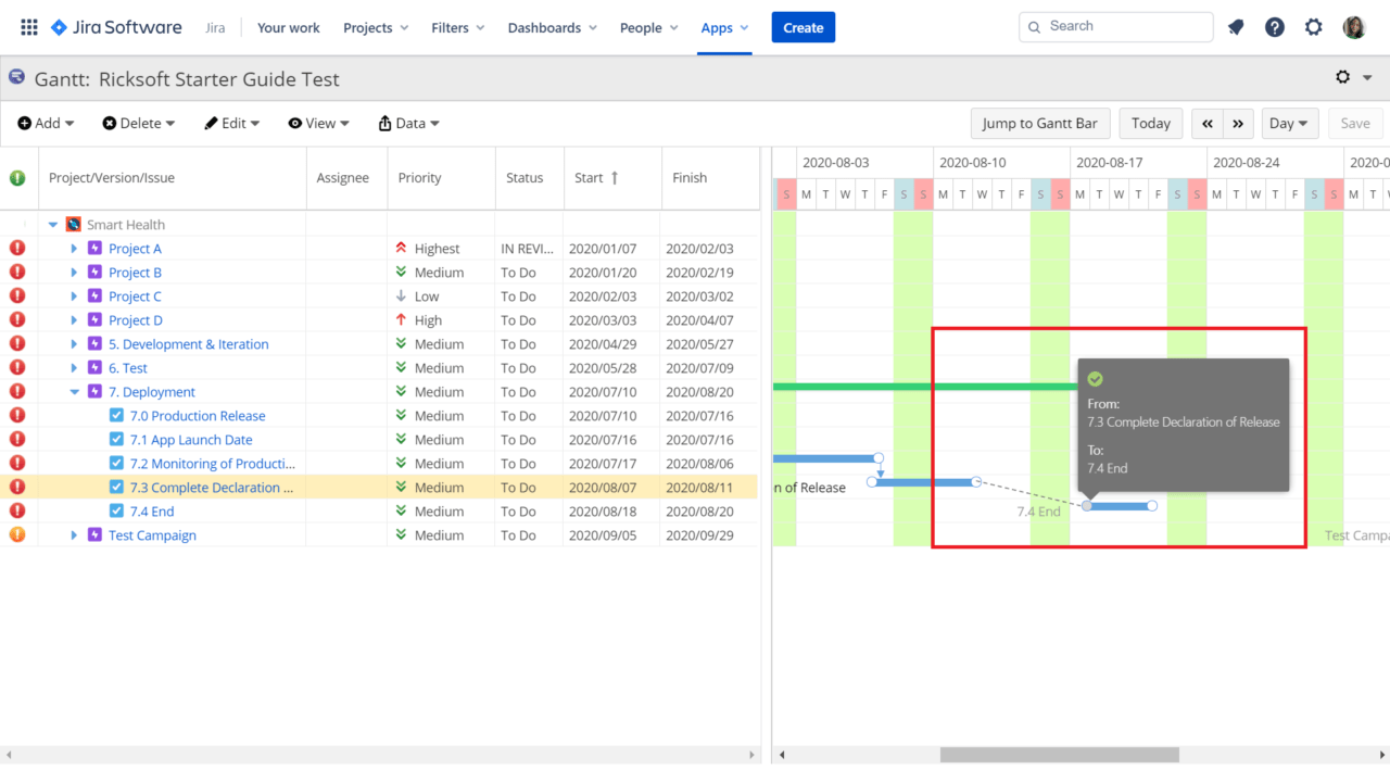 6 Ways Agile Teams Can Use Gantt Charts - Ricksoft, Inc.