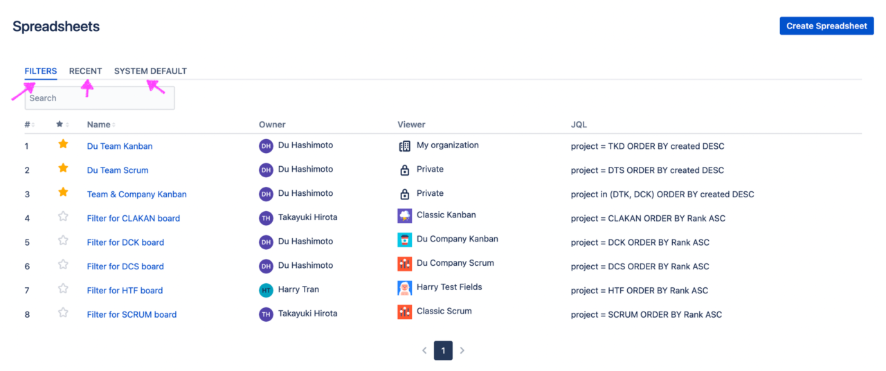Updated UI in Excel-like Bulk Issue Editor for Jira Cloud